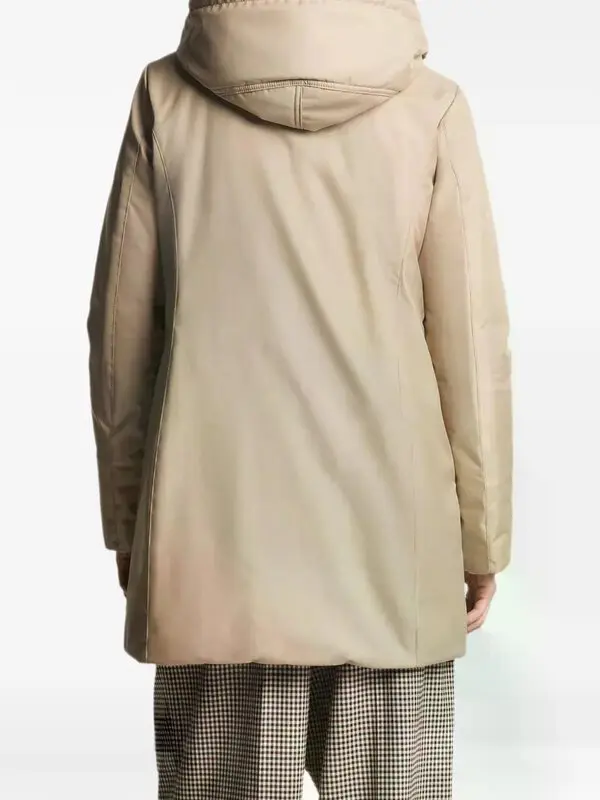 FAY Toggle-fastening Hooded Coat