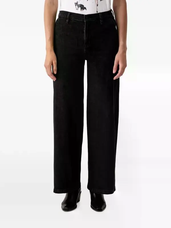 Dkny Wide-leg Jeans