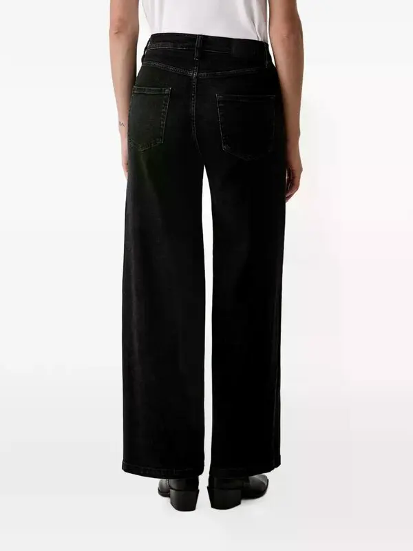 Dkny Wide-leg Jeans
