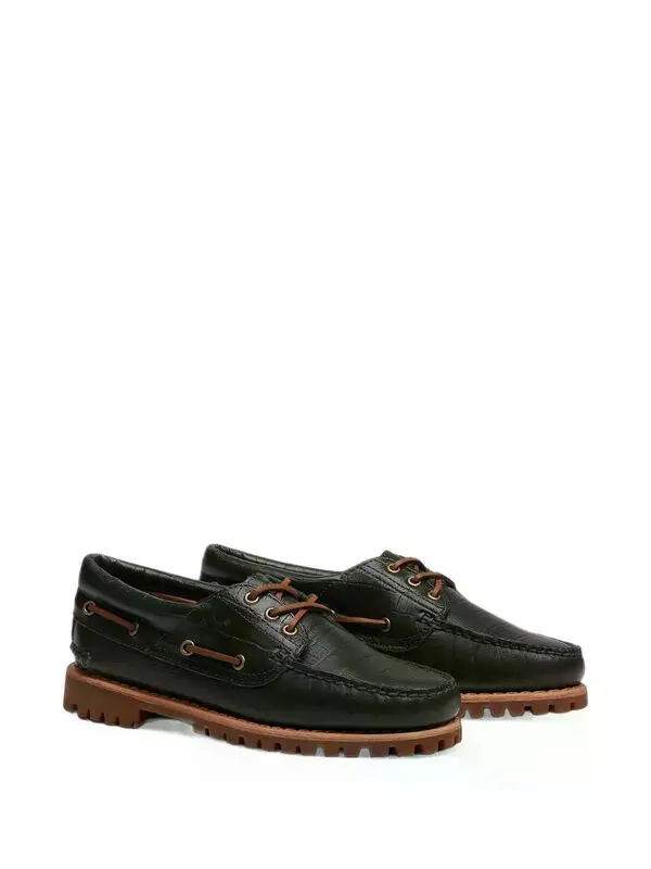 Timberland Authentic Croc-effect Boat Shoes