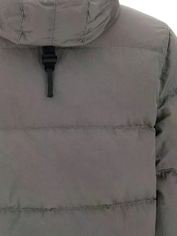 Stone Island Compass Logo Hooded Coat