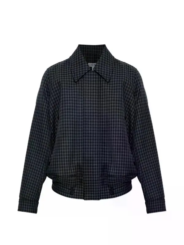 Loewe Gingham-check Jacket
