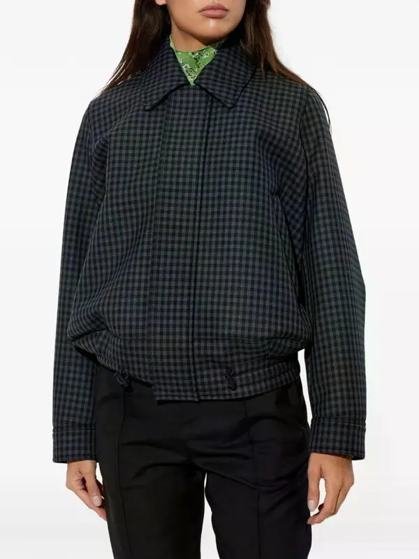 Loewe Gingham-check Jacket