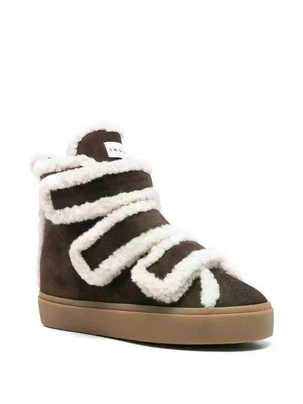 Inuikii Shearling Touch-strap Boots