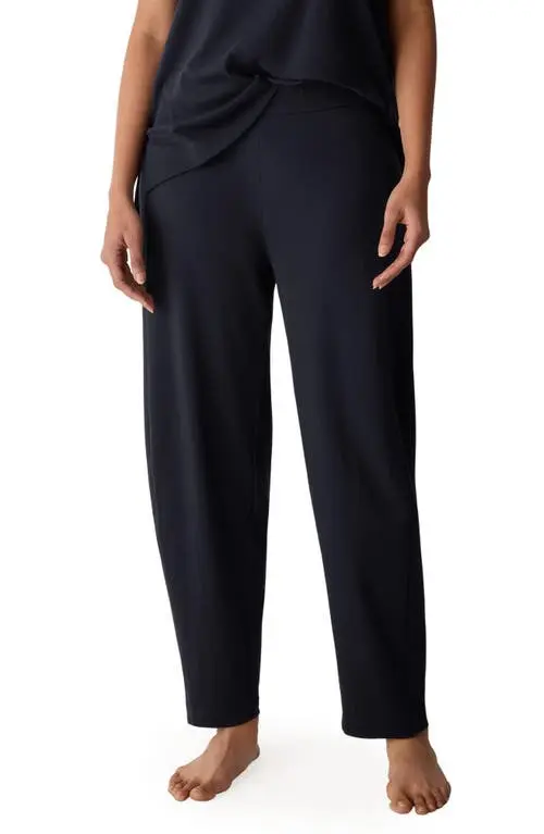 Eileen Fisher Organic Cotton Lantern Pants - Ink