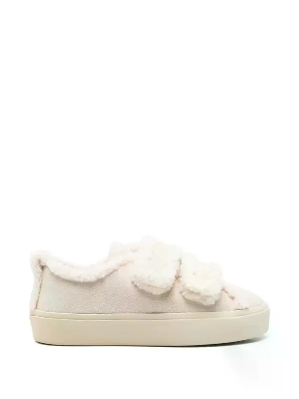 Inuikii Shearling Touch-strap Sneakers