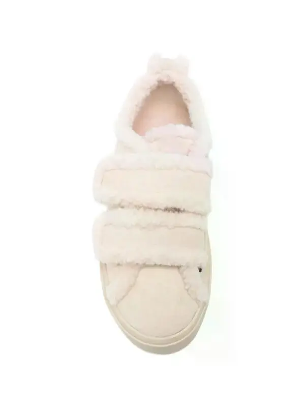 Inuikii Shearling Touch-strap Sneakers