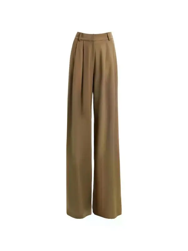 Elie Saab Pleated Wide-leg Trousers
