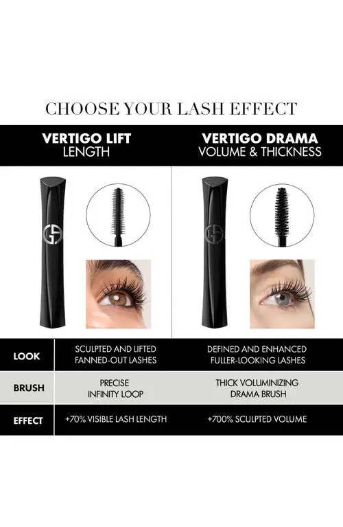 ARMANI Vertigo Drama Volumizing Mascara