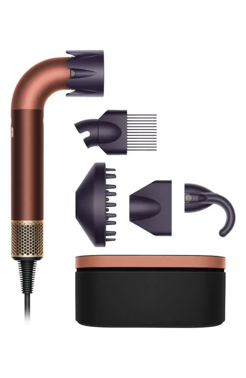 DYSON Limited Edition Supersonic R™ Hair Dryer In Plum And Copper - Plum Copper