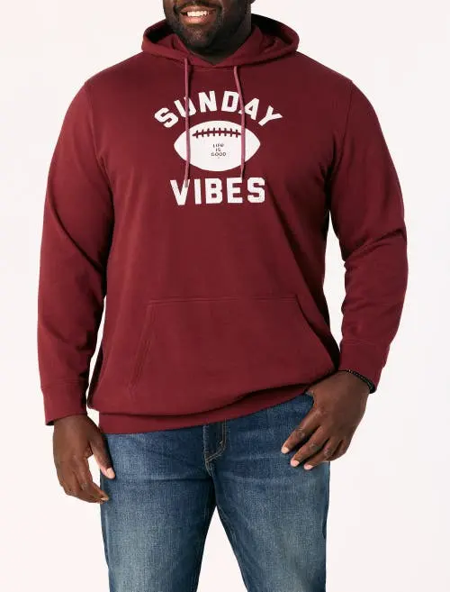 LIFE IS GOOD Big & Tall Sunday Vibes Hoodie