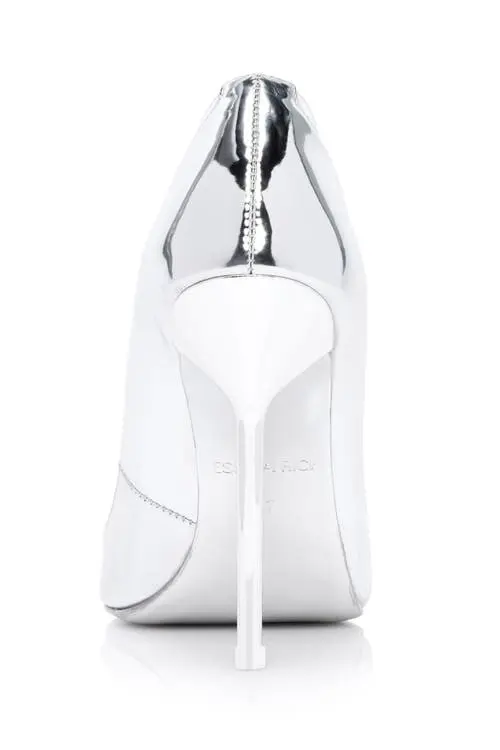 JESSICA RICH Lucid Stilleto Heel - Silver