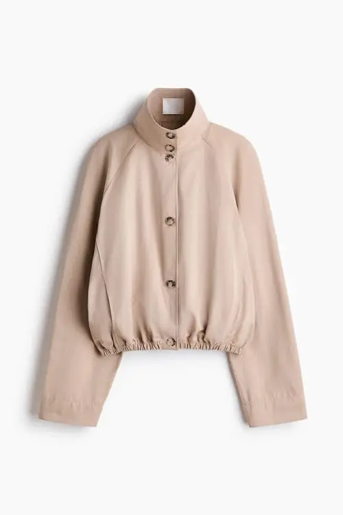H&M Oversized Funnel-collar Jacket