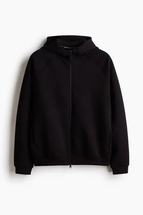H&M Hooded Activewear Jacket With Drymove