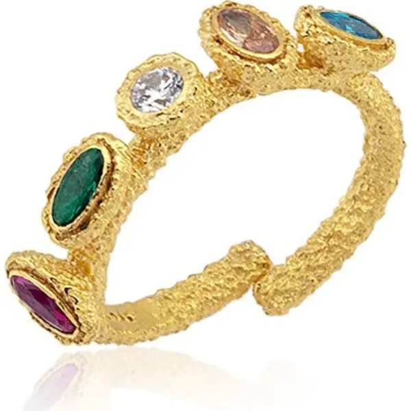 PERACAS Aurora Gemstone Ring - Multi