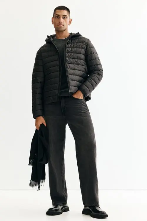 H&M Slim-fit Lightweight Puffer Jacket