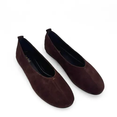 AMIE RAFA Erika Ii Suede Ballet Flats