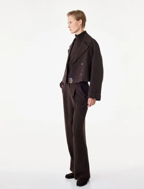 Koton Belt Detail Wide Leg Trousers