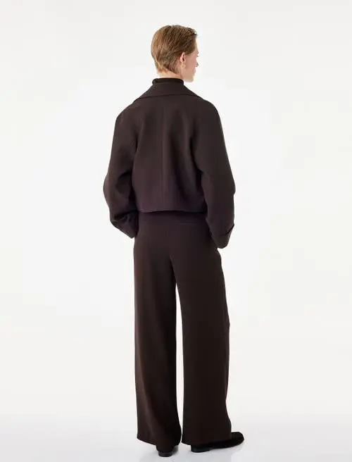 Koton Belt Detail Wide Leg Trousers
