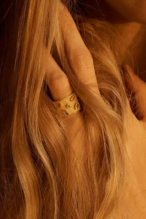 PERACAS Cesare Gemstone Ring - Multi