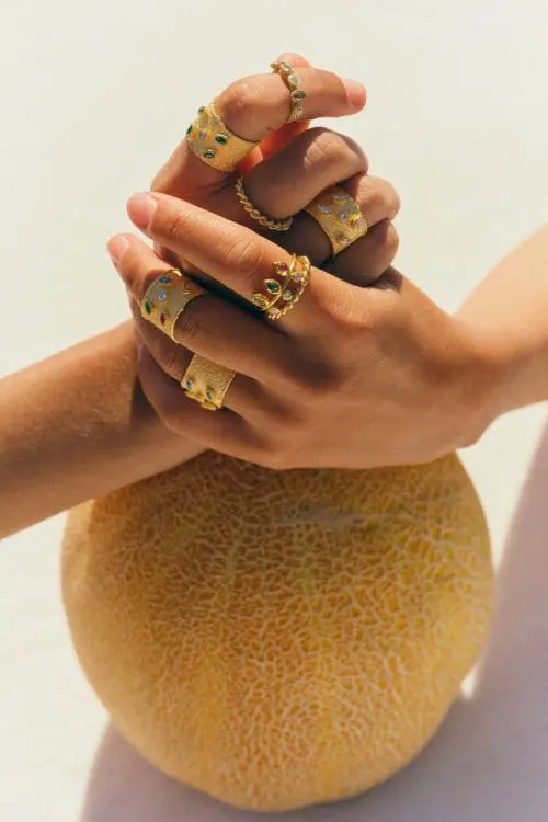 PERACAS Cesare Gemstone Ring - Multi