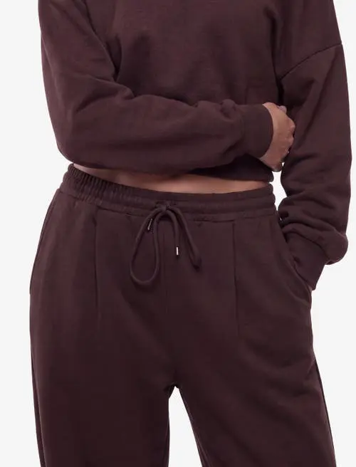 Koton Wide Leg Sweatpants With Pleat Detail