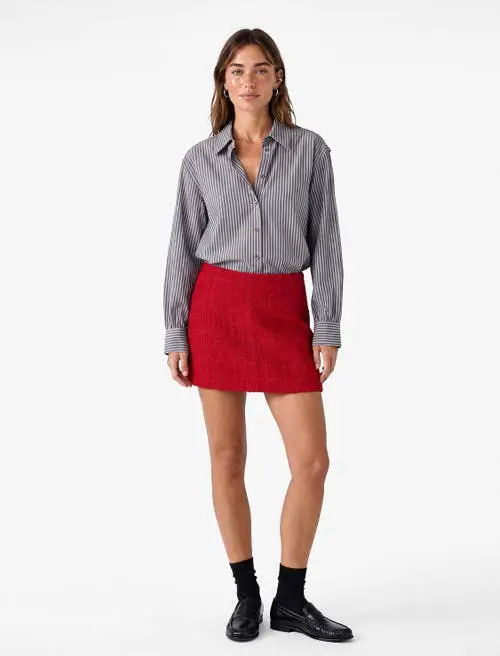 Koton Tweed Mini Skirt
