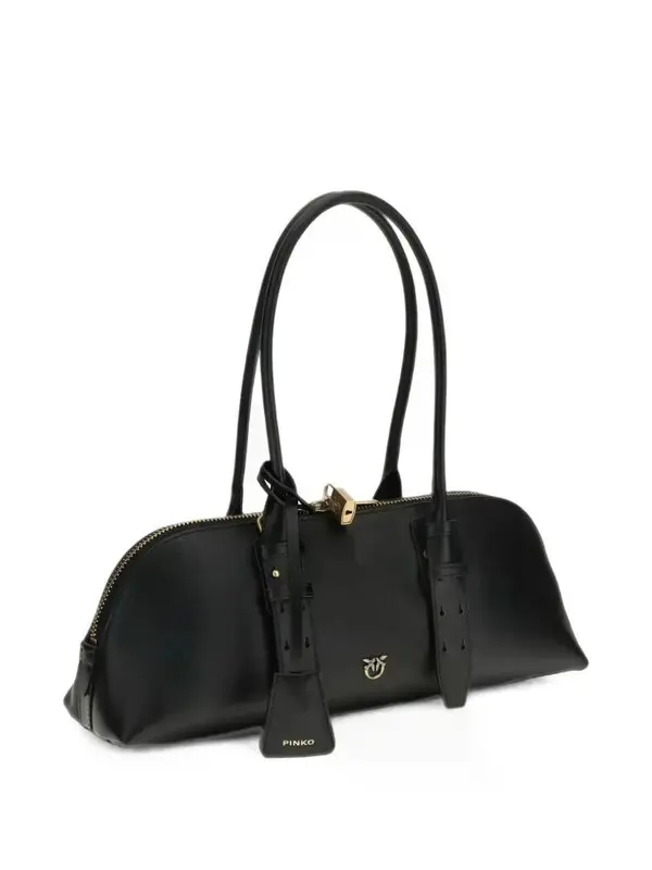 Pinko Escape Bag Horizontal Large Shoulder Bag In Leather