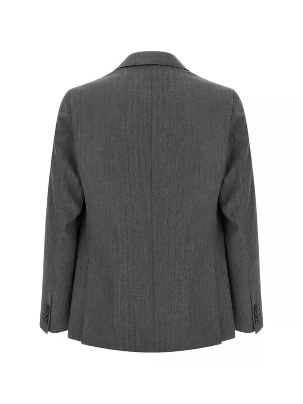 Pal Zileri Herringbone Double-breasted Suit