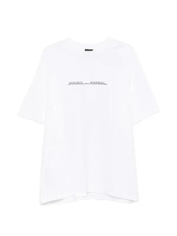 HIKING PATROL Logo-print T-shirt