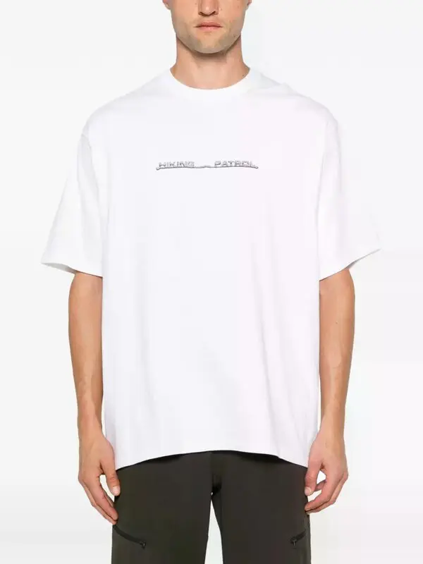 HIKING PATROL Logo-print T-shirt
