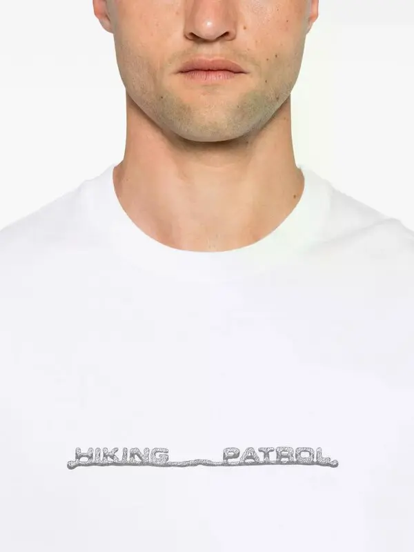 HIKING PATROL Logo-print T-shirt