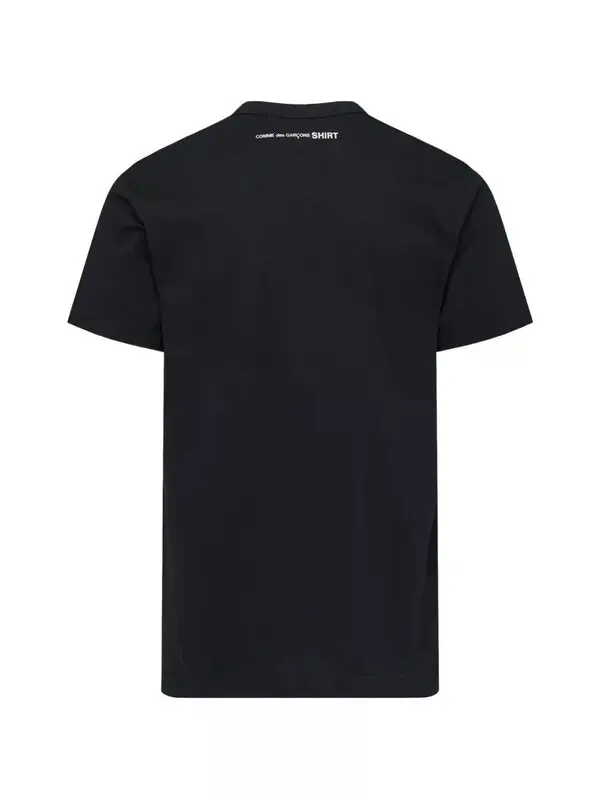 Comme Des Garçons Logo-print Cotton T-shirt