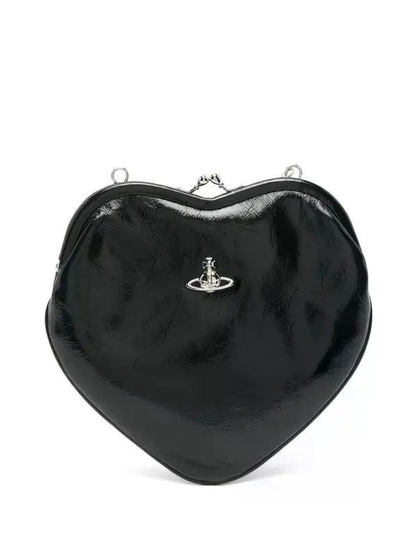 VIVIENNE WESTWOOD Belle Heart Orb-detail Tote Bag - Black