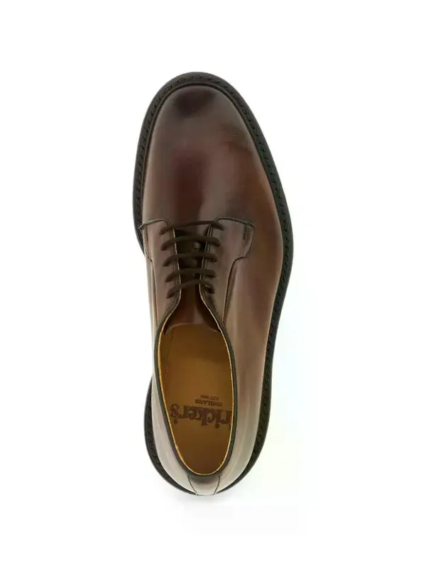 TRICKER'S Robert Burnished-leather Derby Shoes
