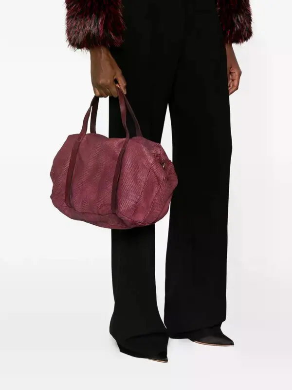 SOMMET Medium Petalino Laser-cut Shoulder Bag