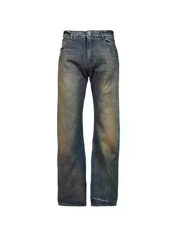 Vetements O-leg Washed Jeans