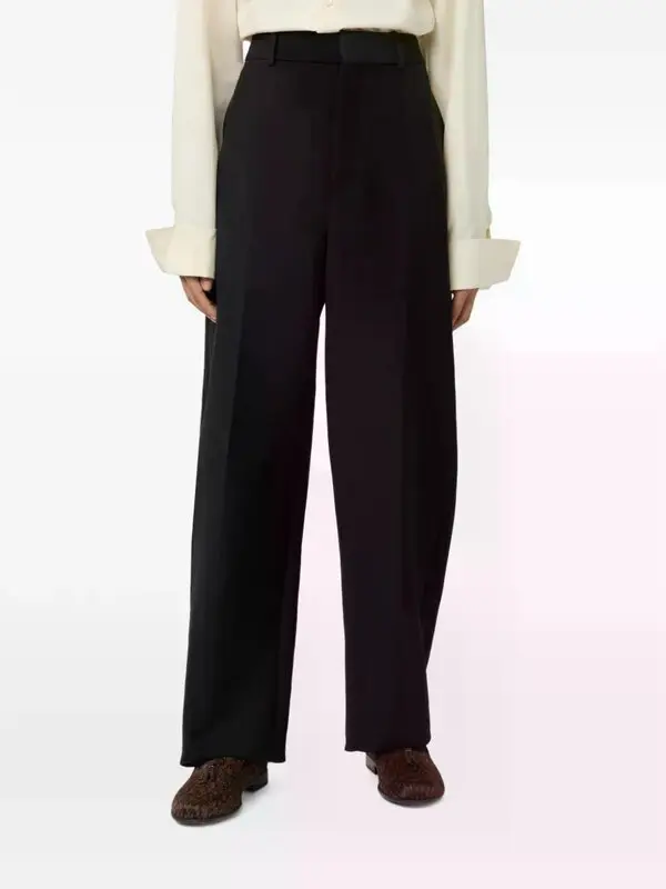 TOD'S Pressed-crease Wide-leg Trousers