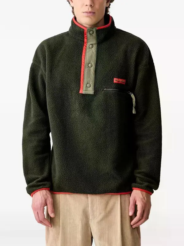 Columbia Helvetia Ii Press-stud Fleece Sweater