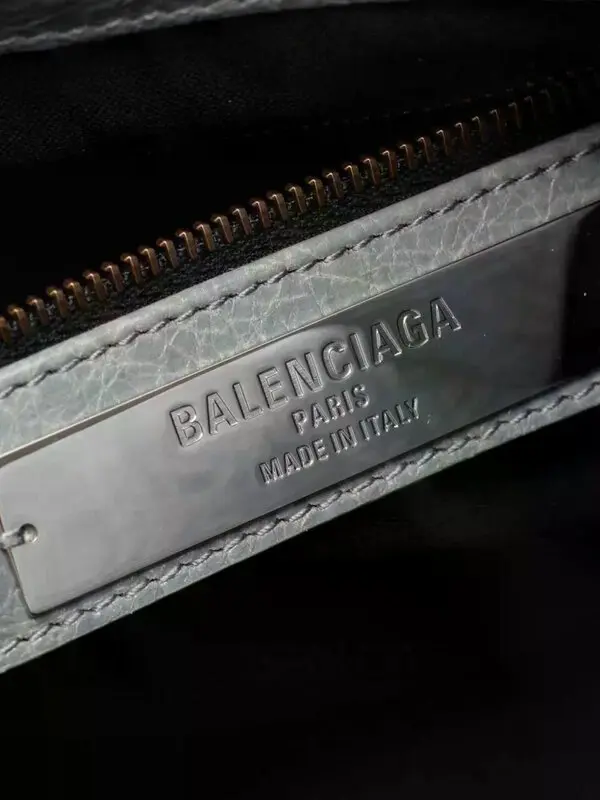 Balenciaga 2018-2026 Mini Lambskin Le City Tote Satchel