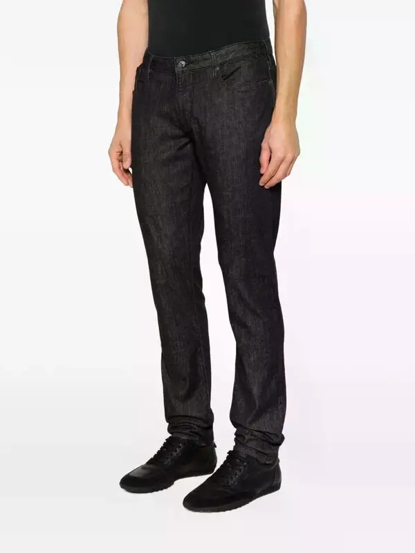 Emporio Armani Logo-plaque Jeans