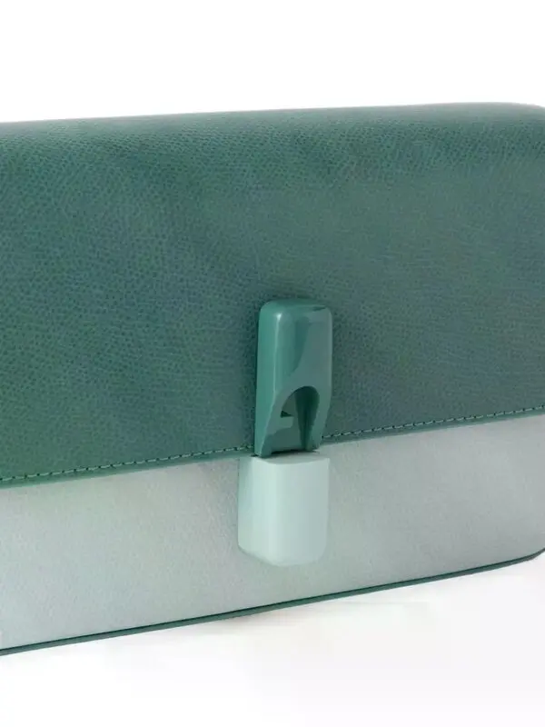 Furla Iride Two-tone Pebbled-leather Shoulder Bag