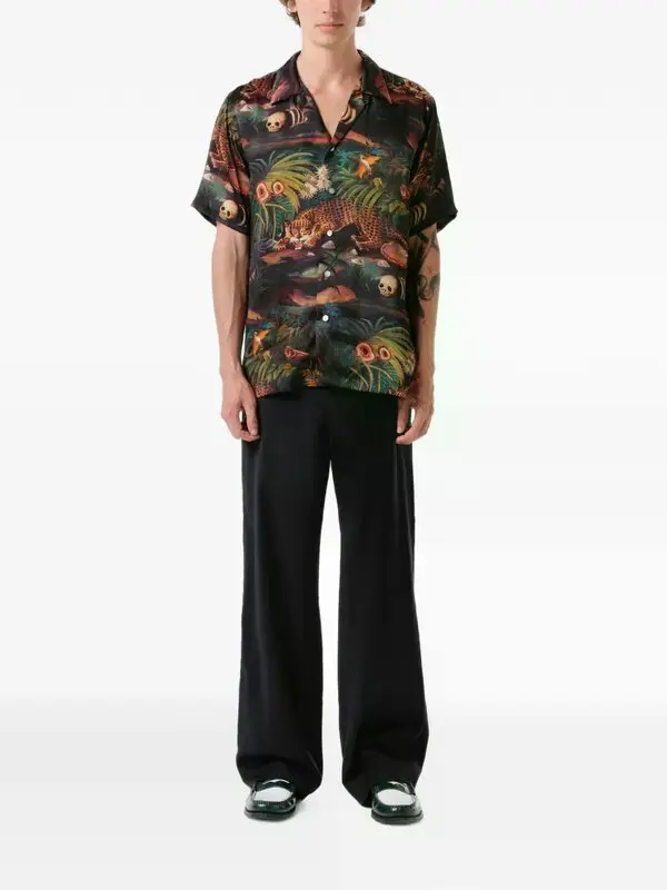 ENDLESS JOY Leopardo Jungle Short-sleeve Shirt