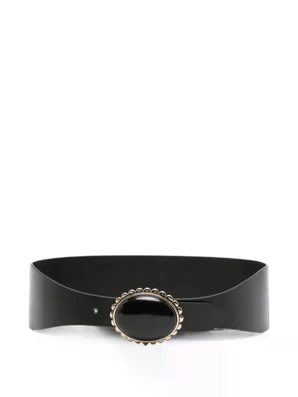 Isabel Marant Étoile Nyla Leather Belt - Black