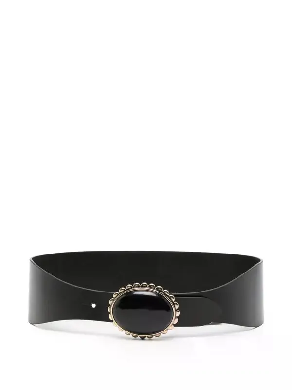 Isabel Marant Étoile Nyla Leather Belt - Black
