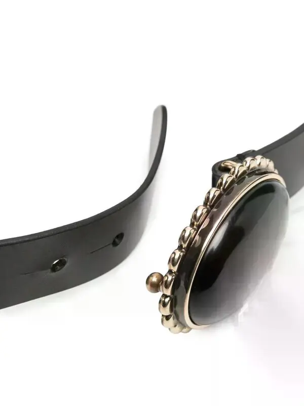 Isabel Marant Étoile Nyla Leather Belt - Black
