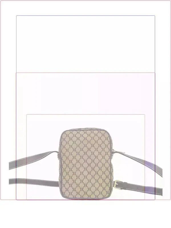 Celine 2000 Macadam Canvas Crossbody Bag