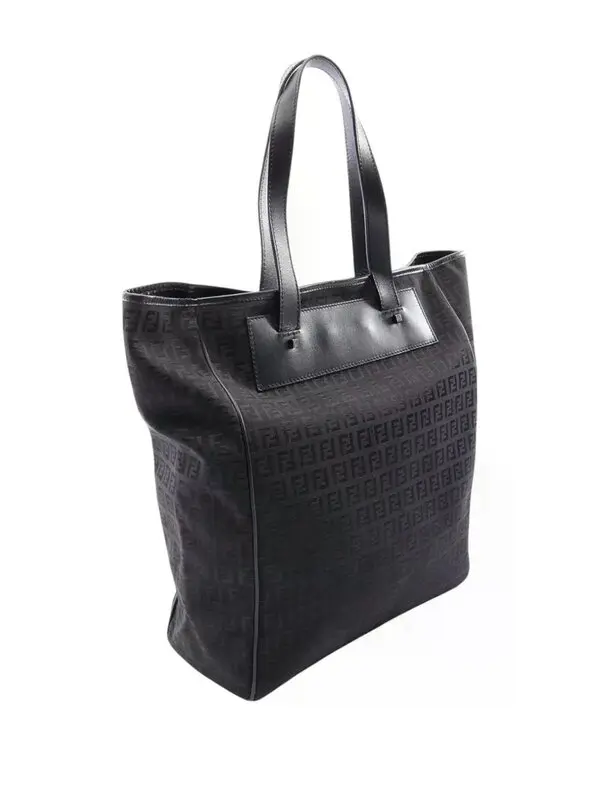 Fendi 2000-2010 Zucchino Canvas Tote Bag