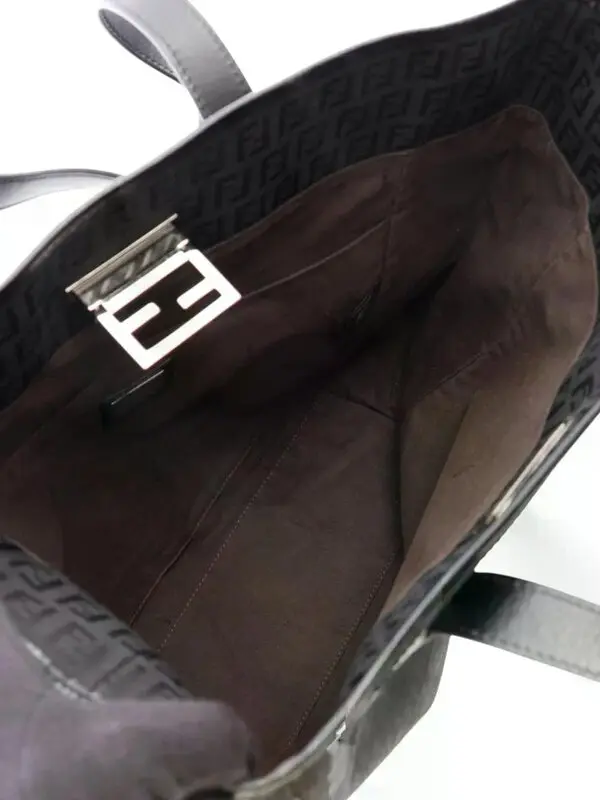 Fendi 2000-2010 Zucchino Canvas Tote Bag