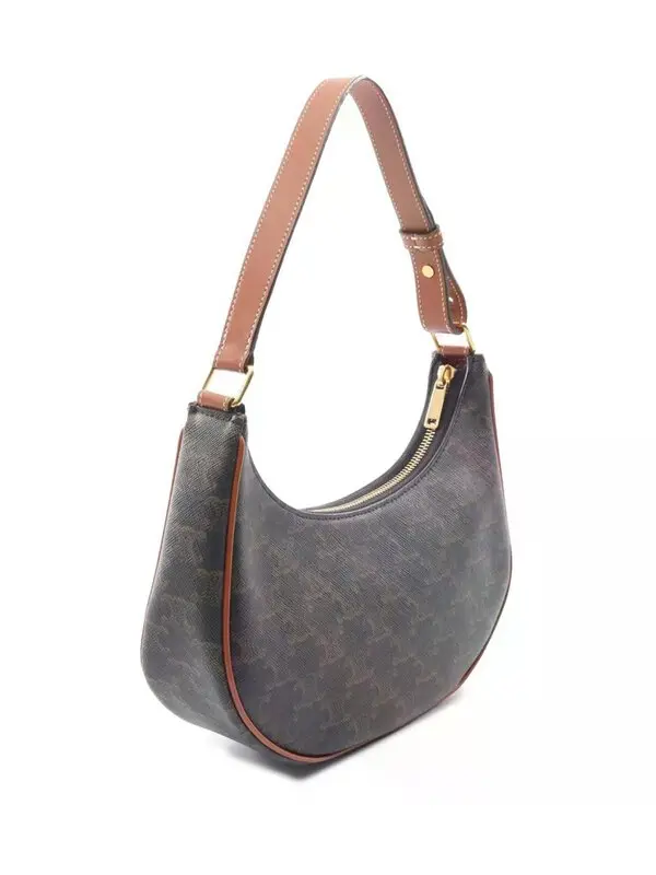Celine 2010-2026 Medium Triomphe Coated Canvas Ava Shoulder Bag